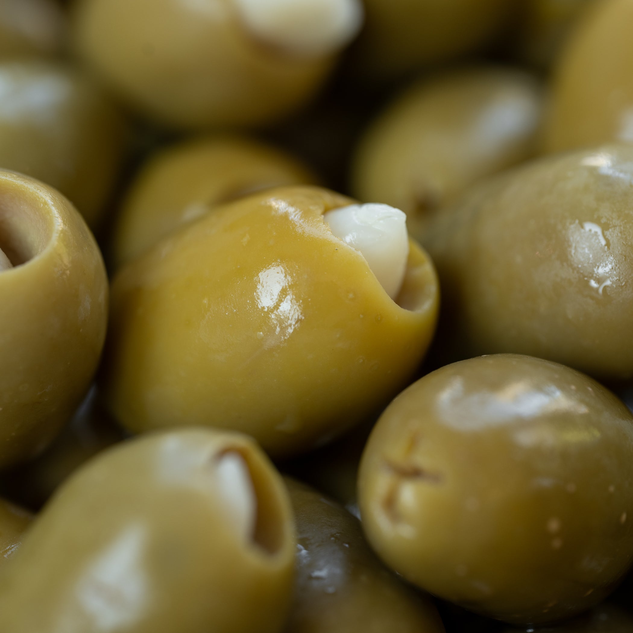 Garlic Stuffed Olives – The Pickle Guys