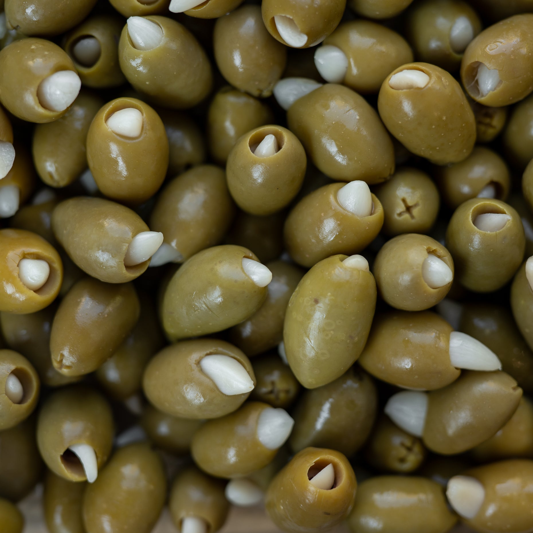 Garlic Stuffed Olives – The Pickle Guys