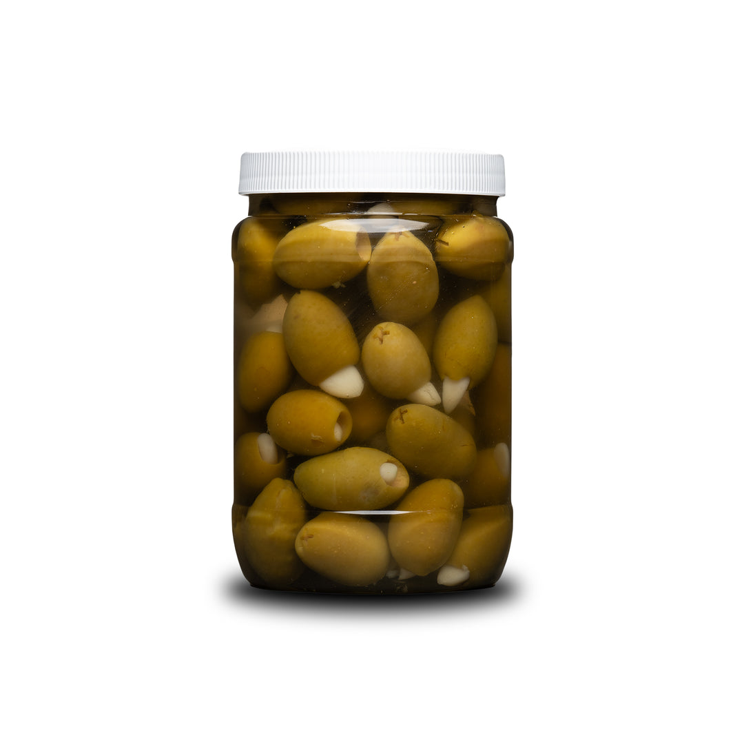 Garlic Stuffed Olives – The Pickle Guys